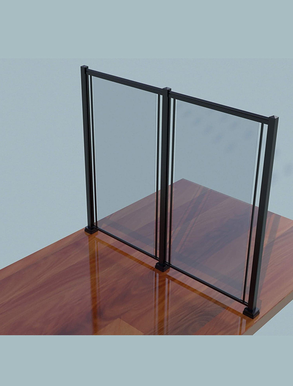 Glass & Vinyl Dividers in Richmond Hill - ALUMIGUARD MFG